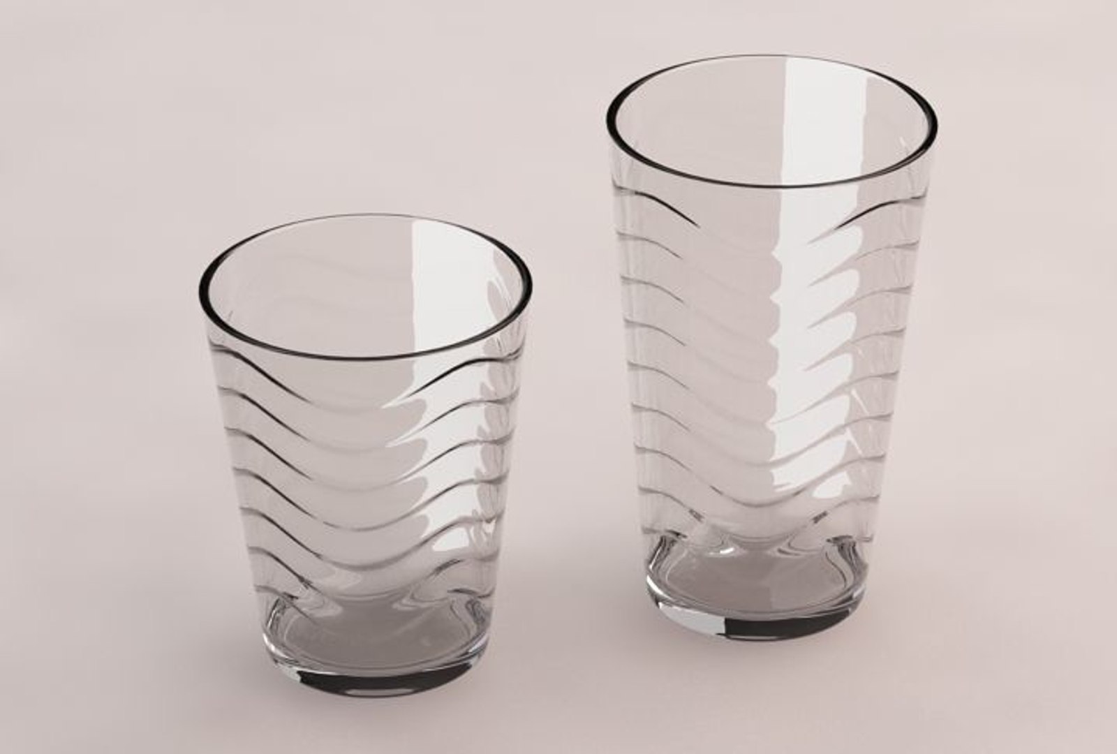 3D Glass Water Model - TurboSquid 1551107