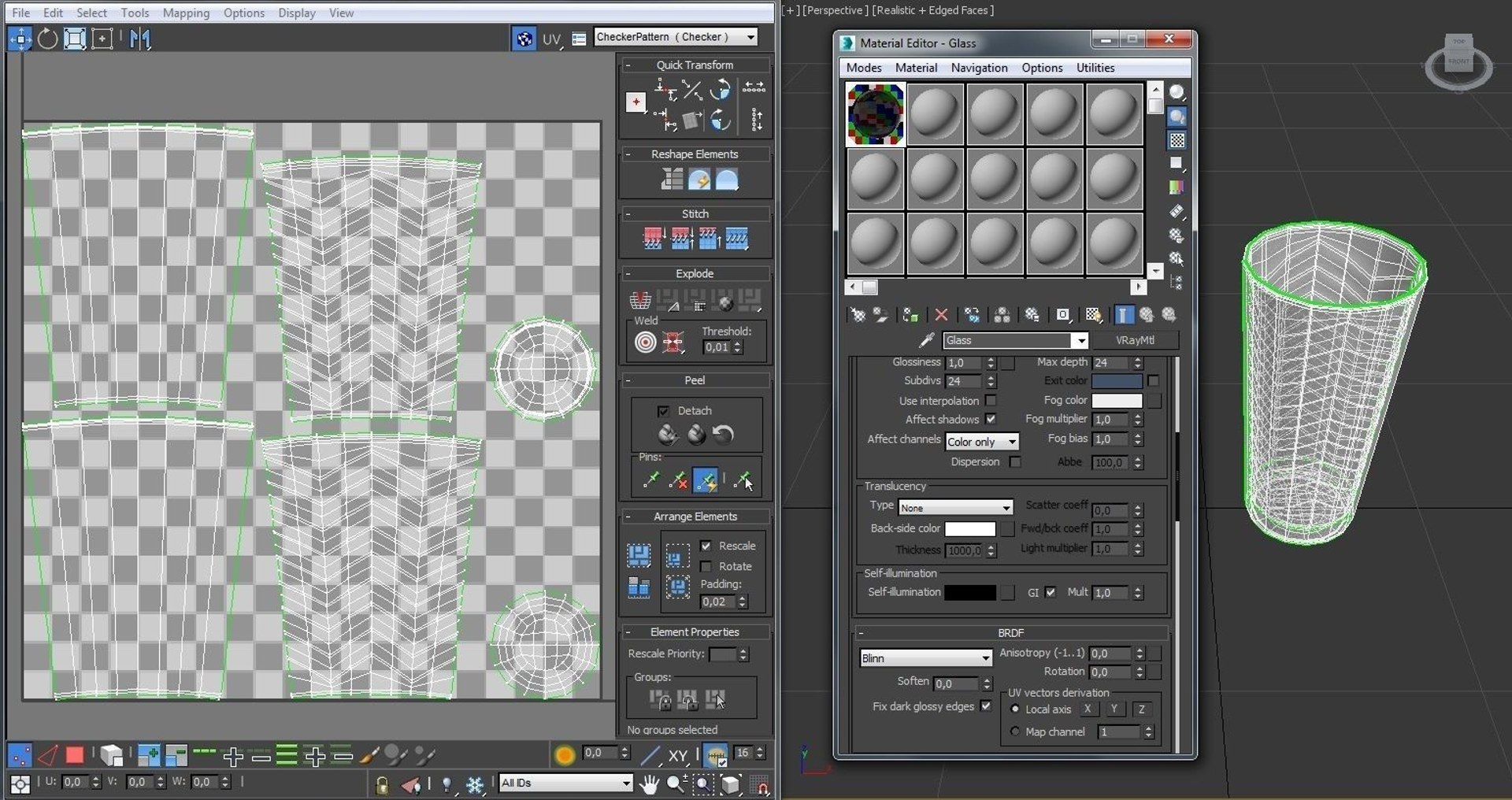 3D Glass Water Model - TurboSquid 1551107