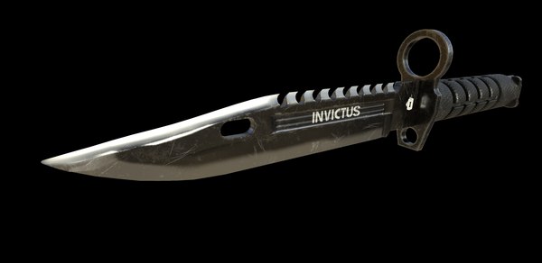 modelo 3d Invictus Tactical Knife - TurboSquid 2059983
