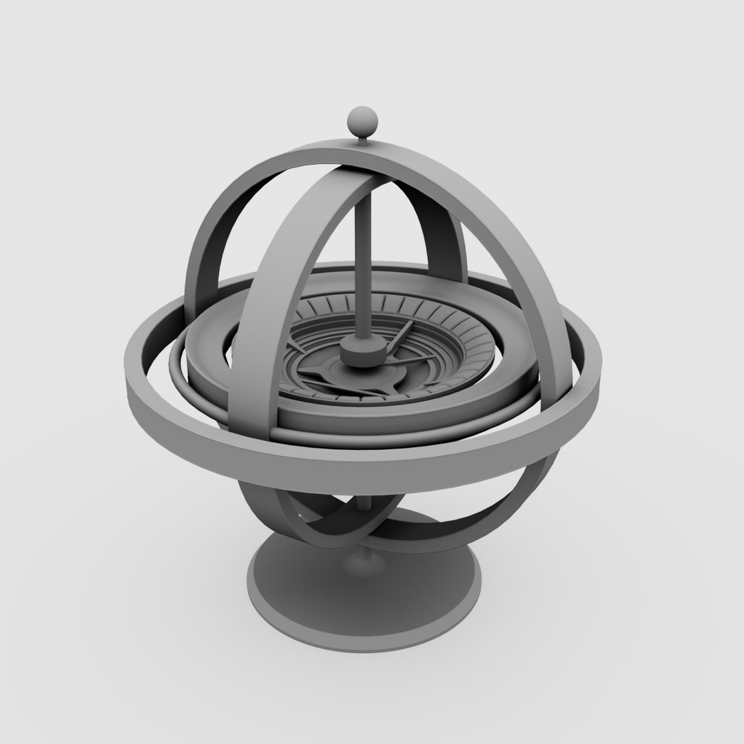 3D Gyroscopev - TurboSquid 2296147
