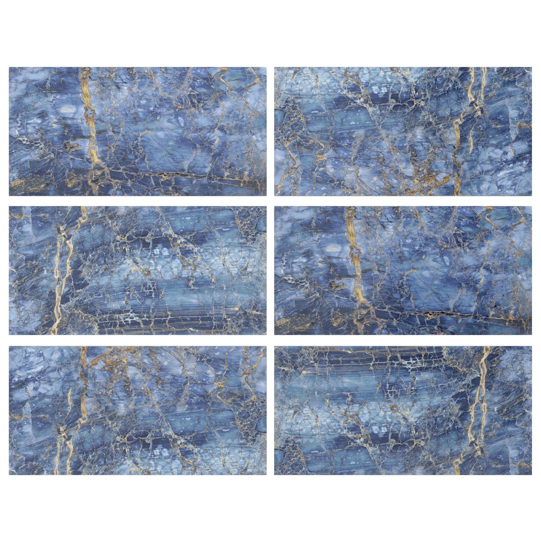 3D Blue Marble Ceramic With Multi Texture 6 Different Textures Texture ...