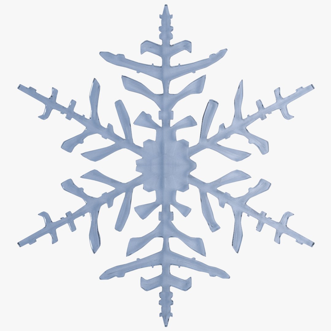 Snowflake Snow Flake 3ds