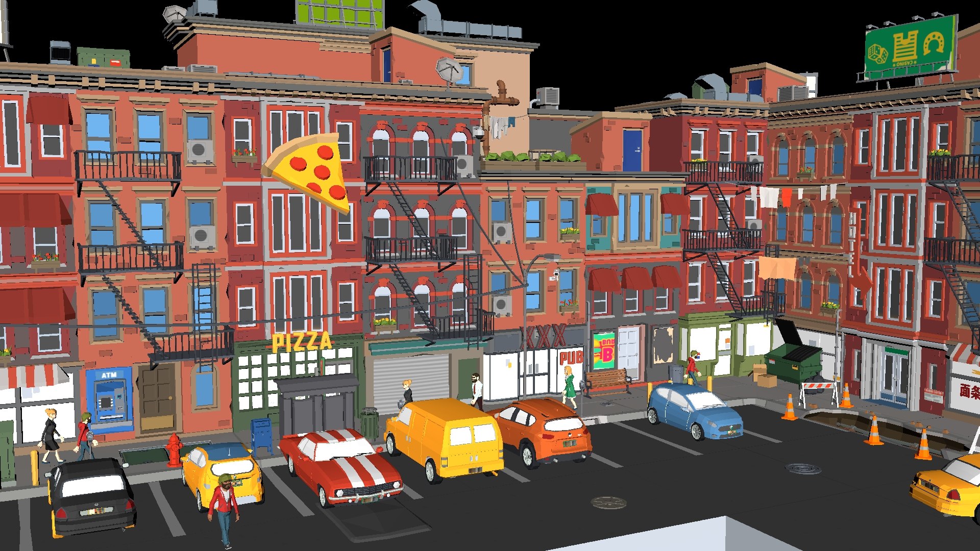 Polygon City Pack Environment With Atlas Texture 3D Model - TurboSquid ...