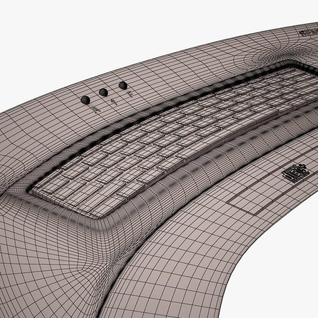 3d model of mouse keyboard board