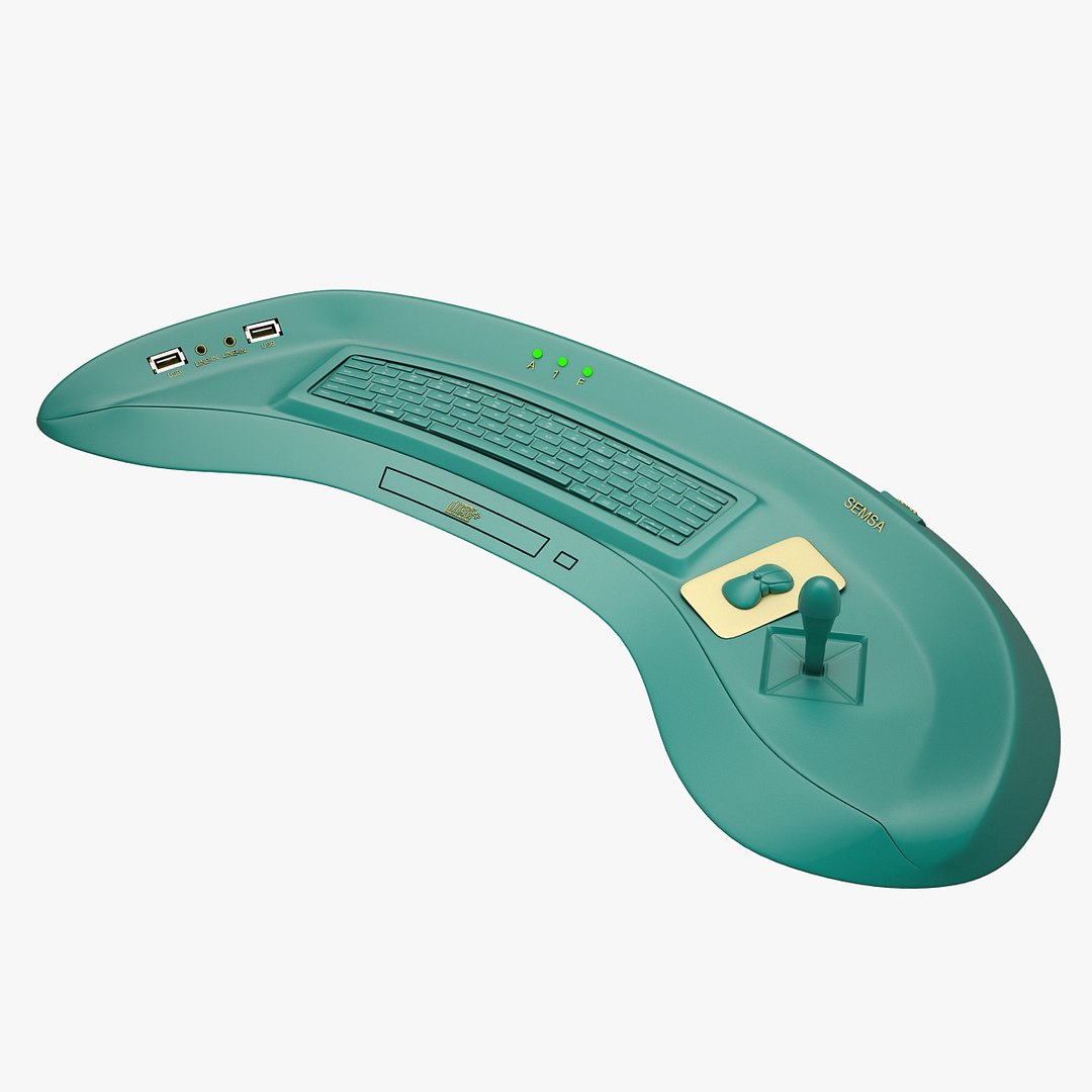 3d model of mouse keyboard board