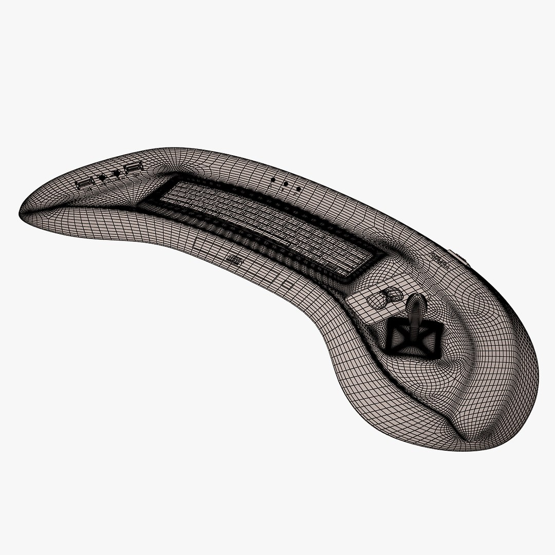 3d model of mouse keyboard board