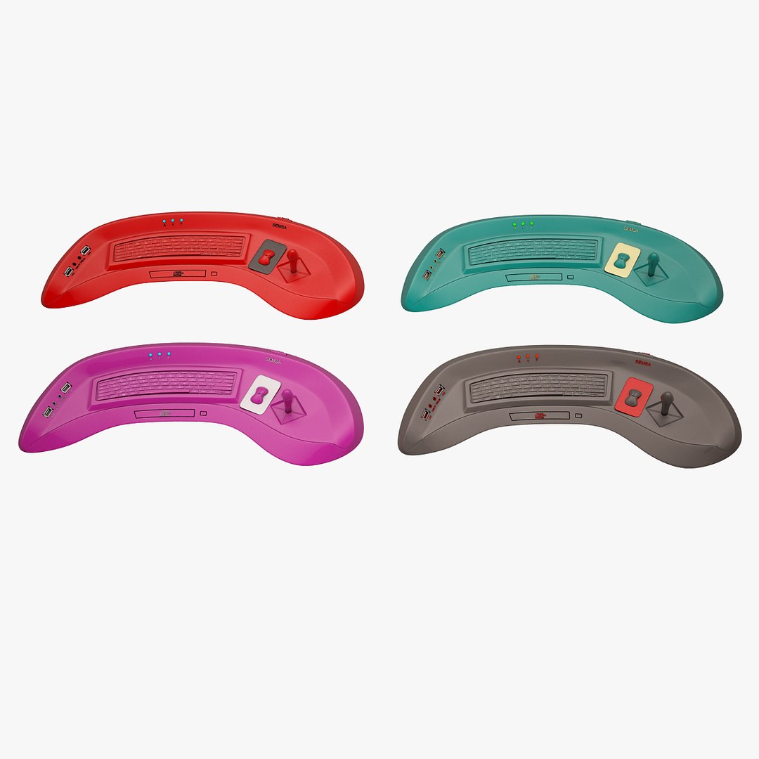 3d model of mouse keyboard board