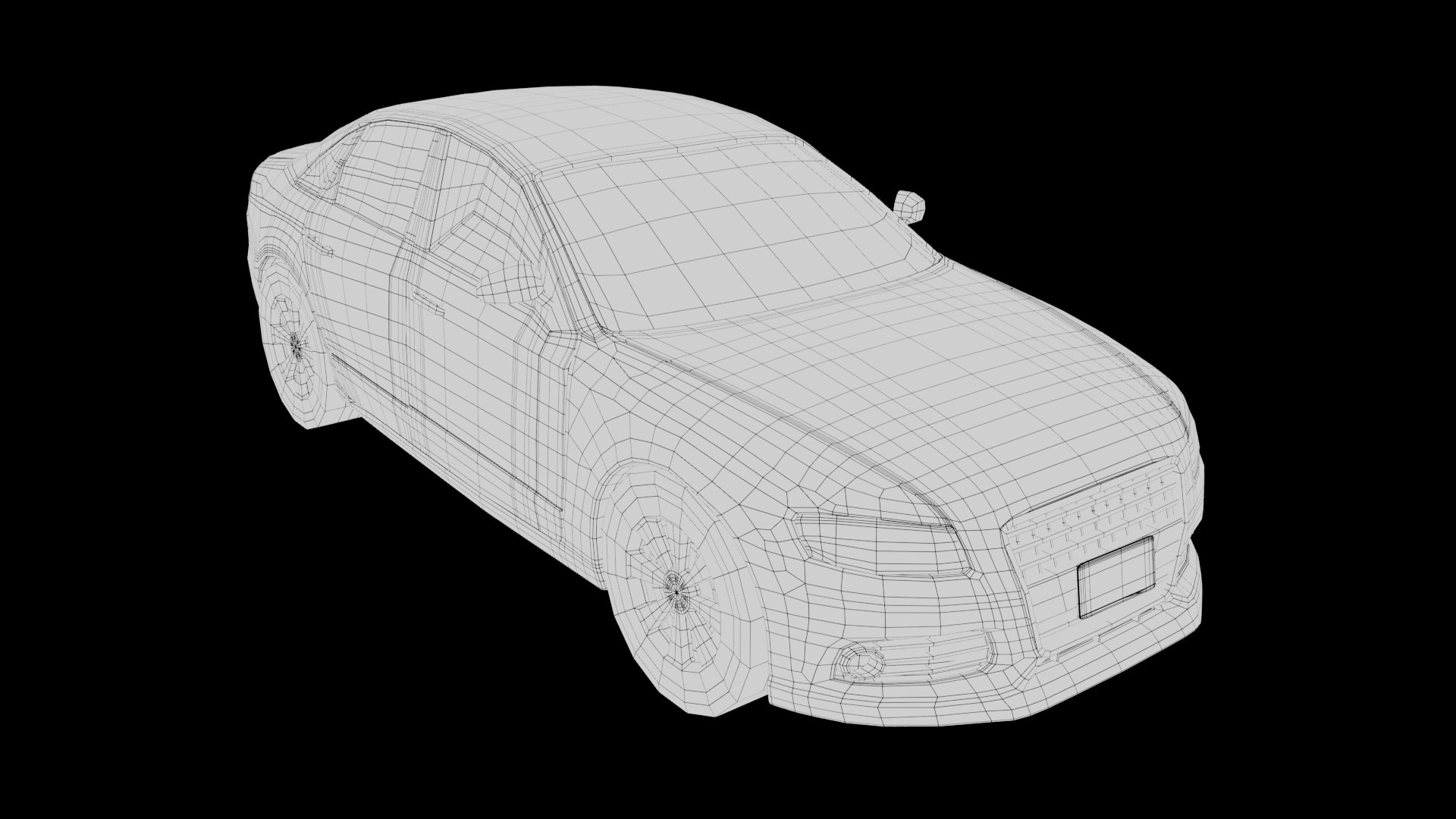 3D MODERN SEDAN CAR - TurboSquid 2207442