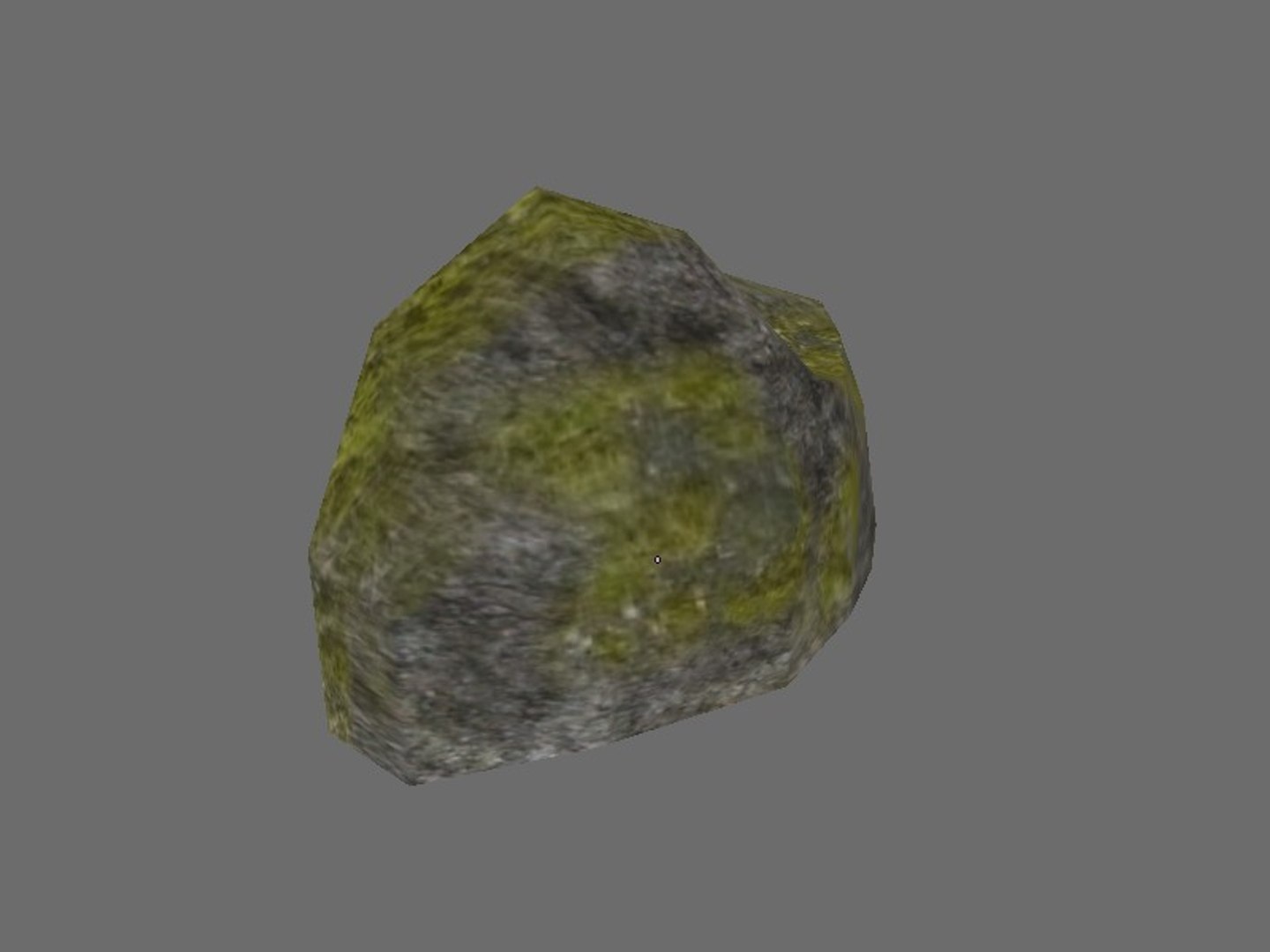 Free Low-poly Rock Boulder 3d Model