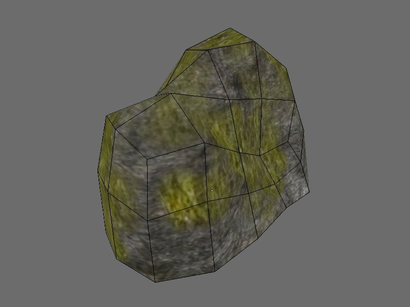 Free Low-poly Rock Boulder 3d Model