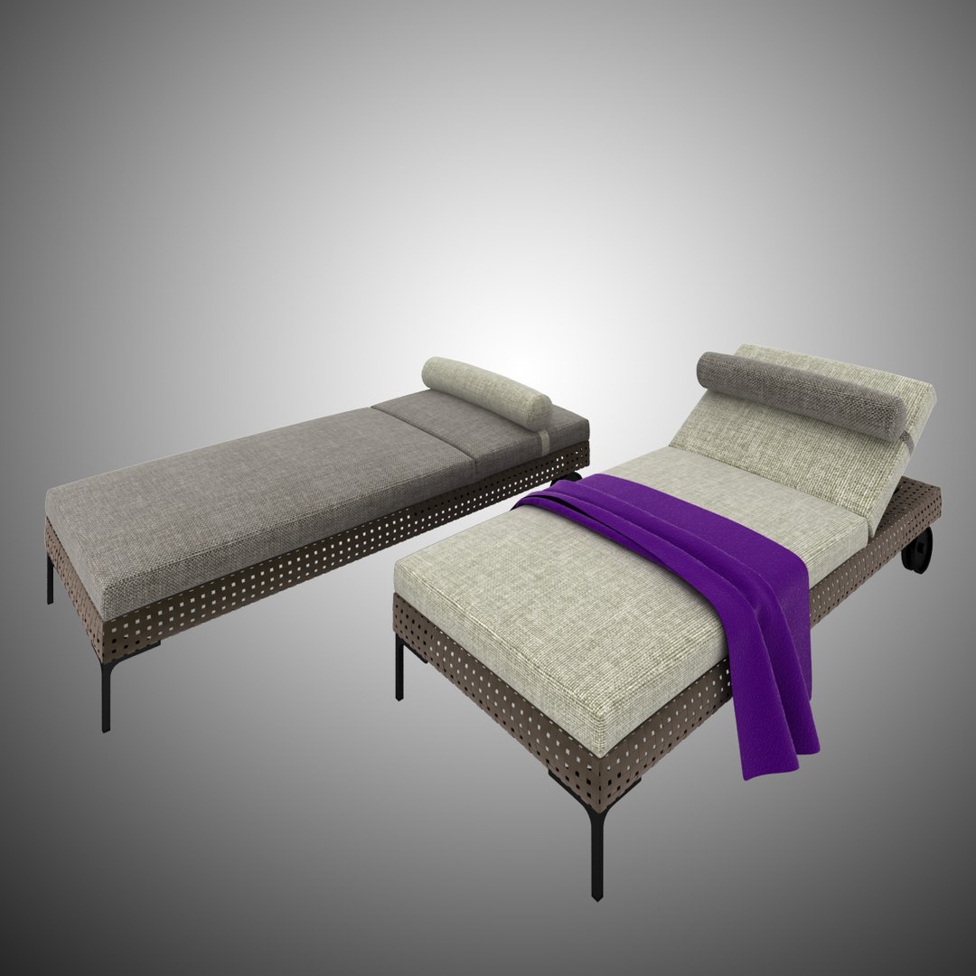 b charles couch 3d model