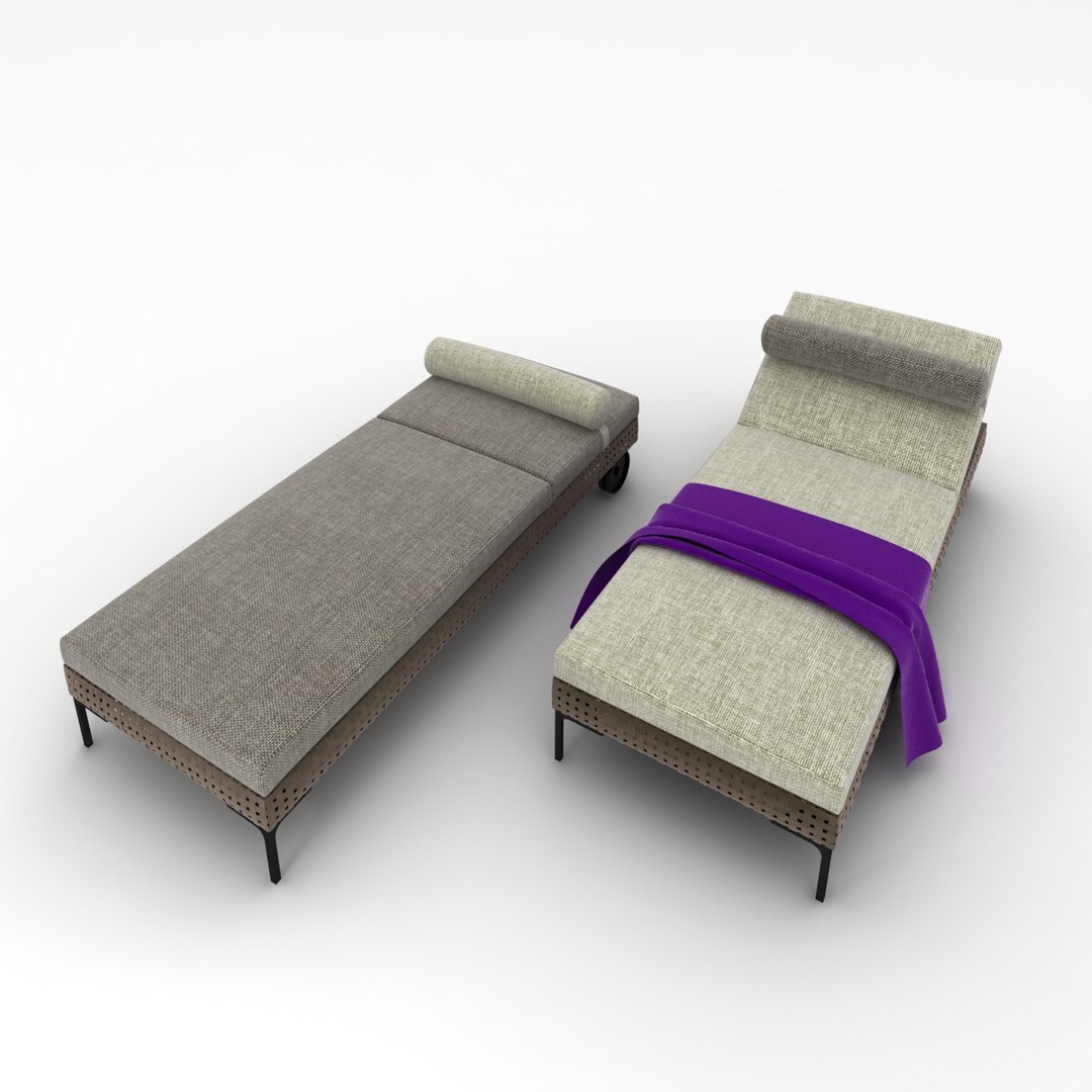 b charles couch 3d model