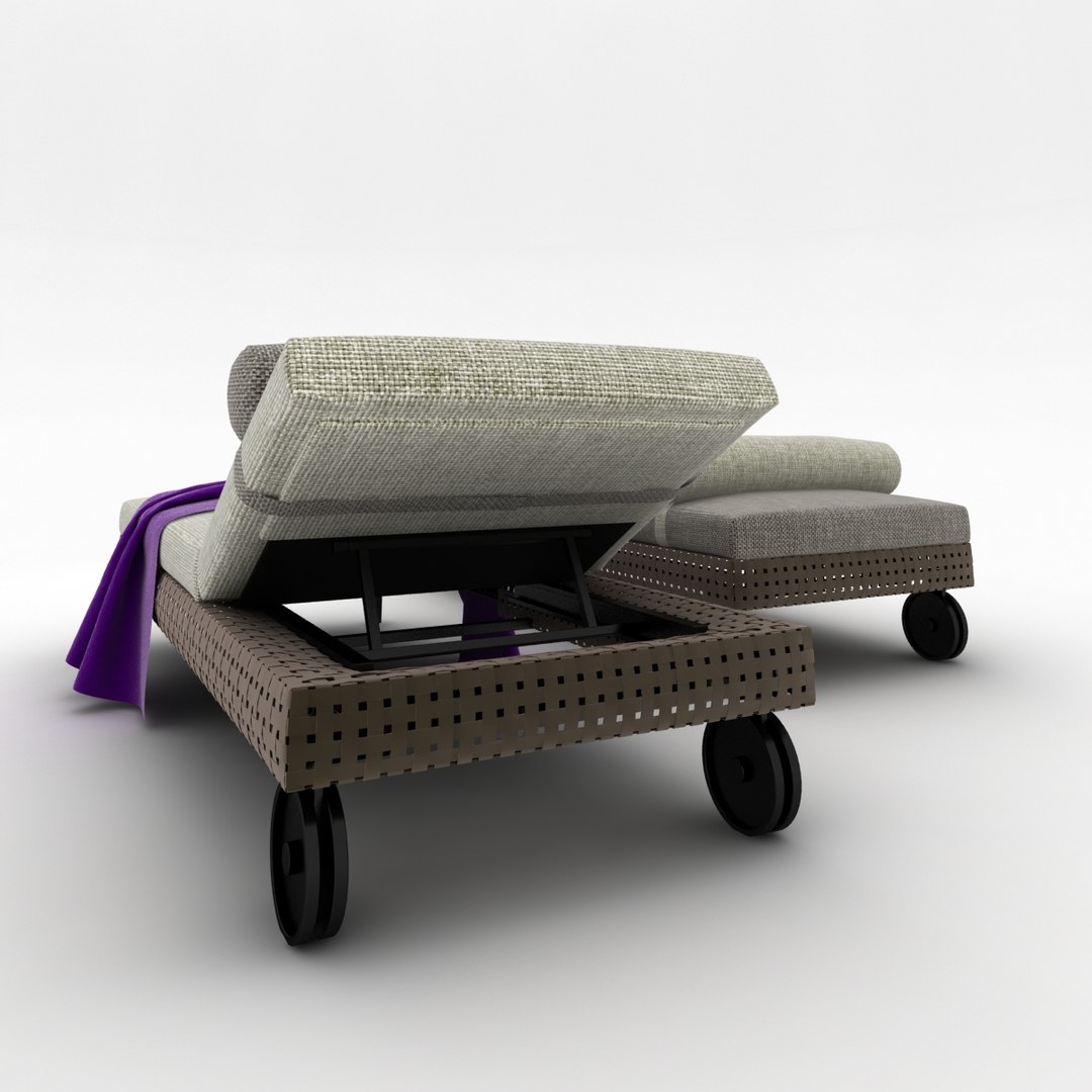 b charles couch 3d model