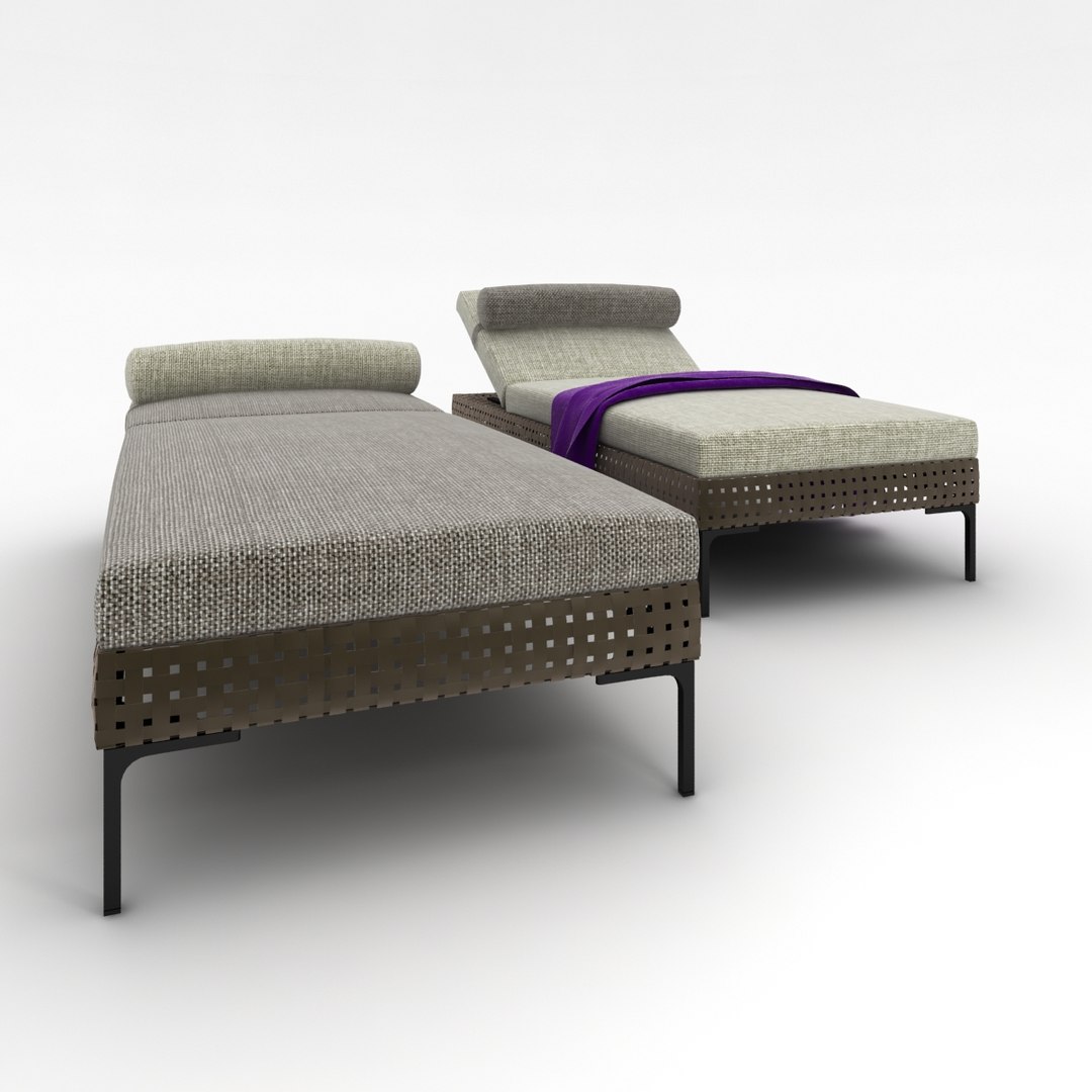 b charles couch 3d model