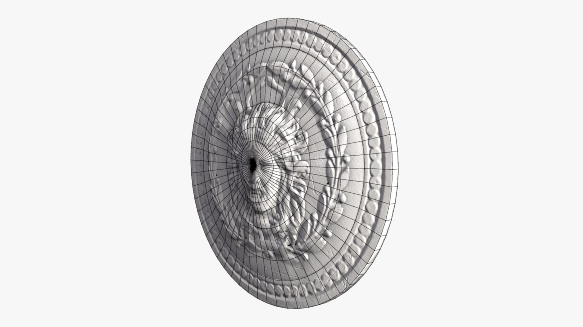 3D Fantasy Shield RPG Aspis Porpax Greek Buckler Heater Hoplite Kite ...