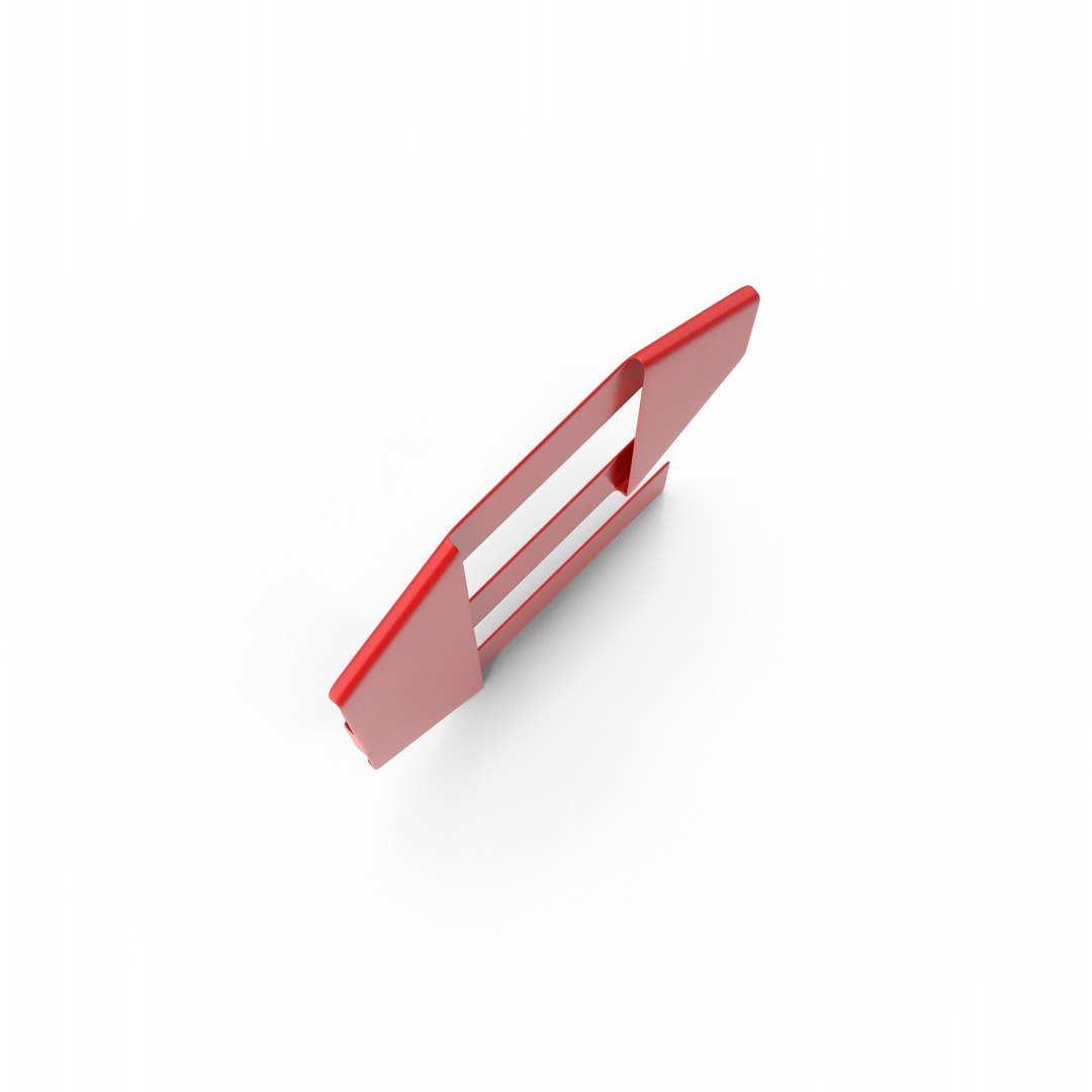 Red Ribbon Number 9 3D Model - TurboSquid 2166259