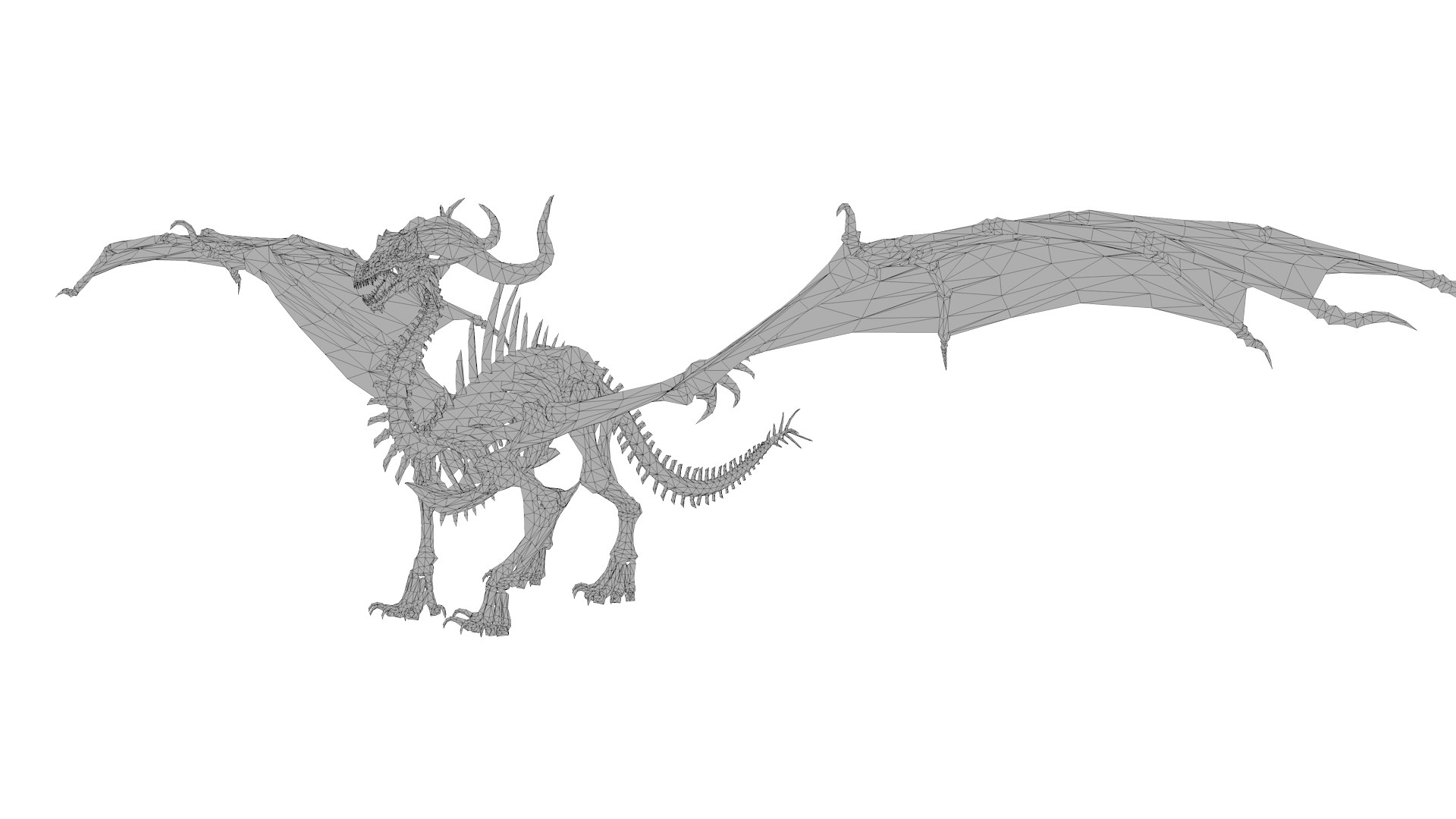 3D Dragon Model - TurboSquid 2371937