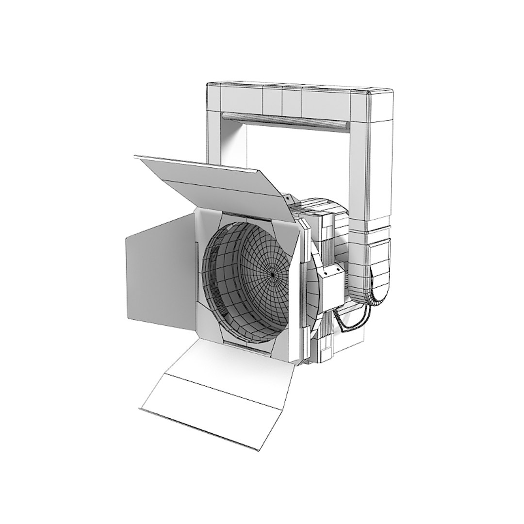 Stage Lighting 3d Model