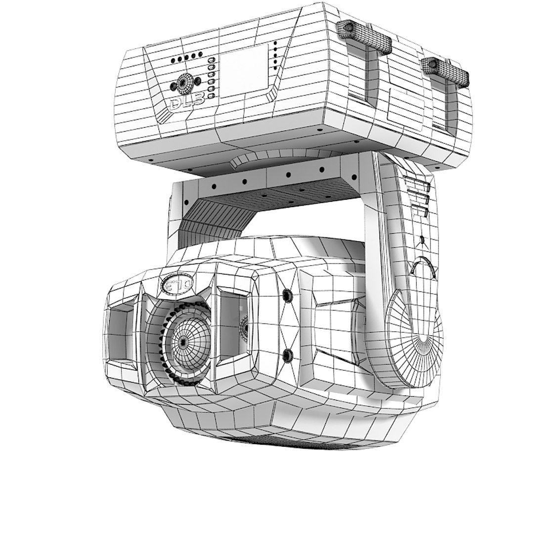 Stage Lighting 3d Model