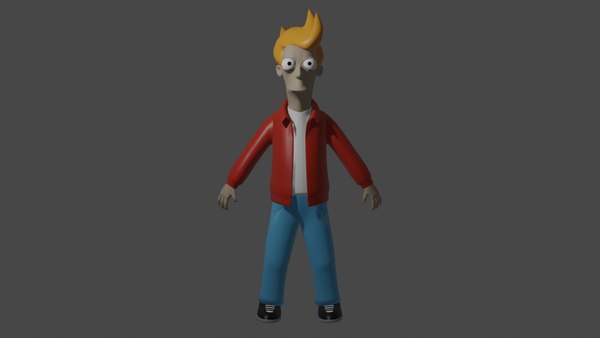 modelo 3d Philip J. Fry de Futurama - TurboSquid 1607578