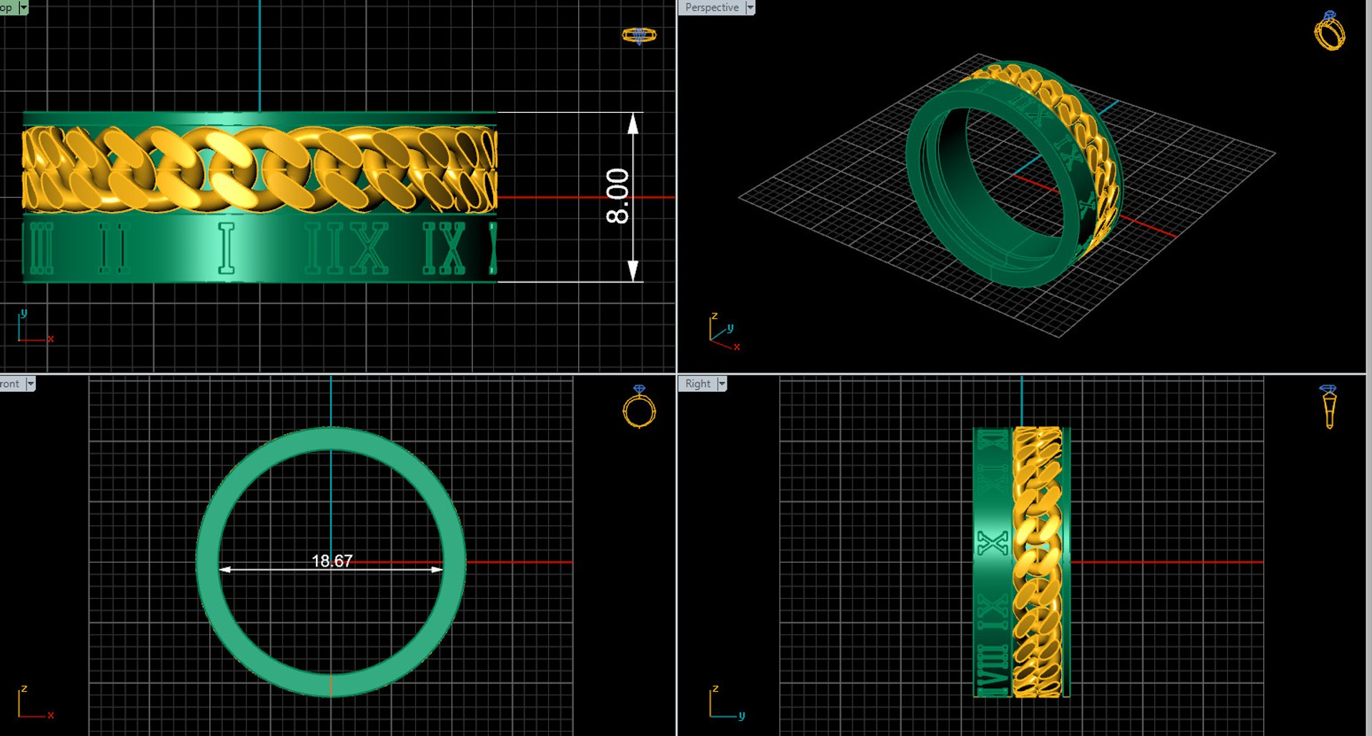 Ring 71 3D - TurboSquid 1943088
