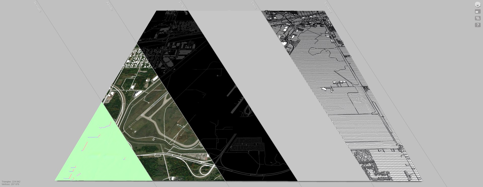 3D Detroit Metropolitan Airport - TurboSquid 2040100