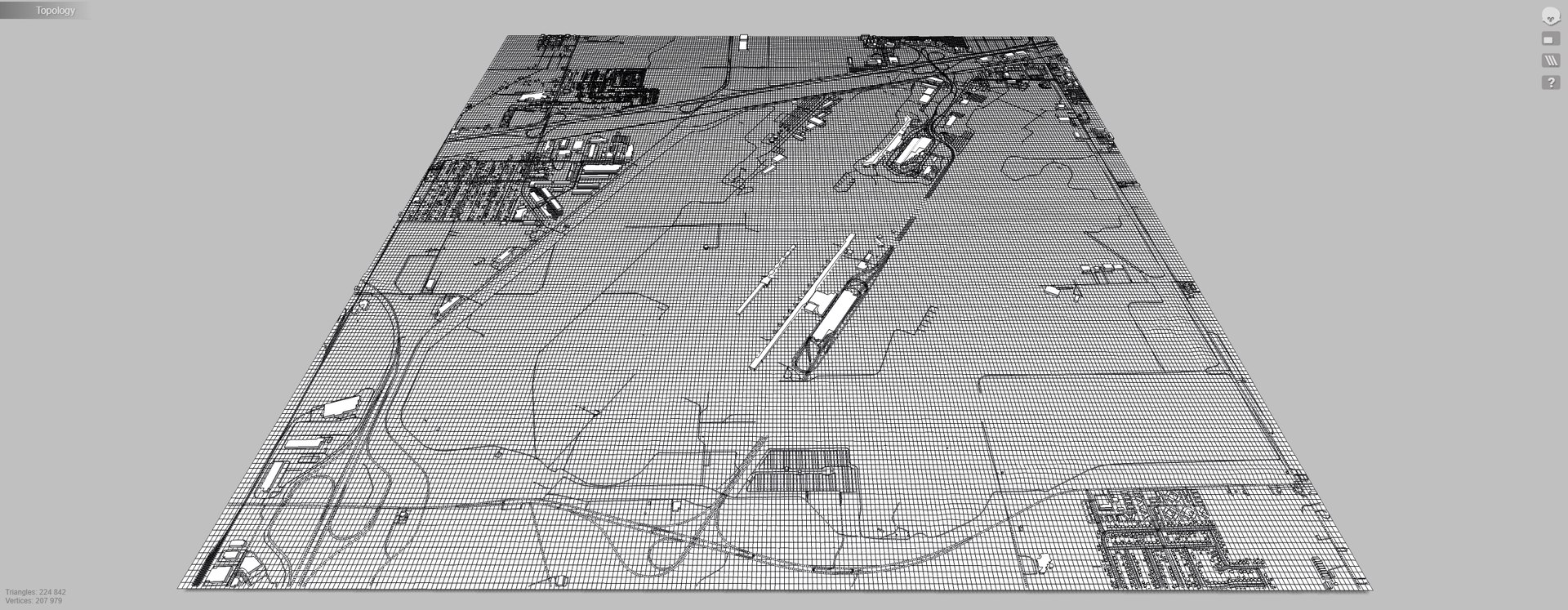 3D Detroit Metropolitan Airport - TurboSquid 2040100