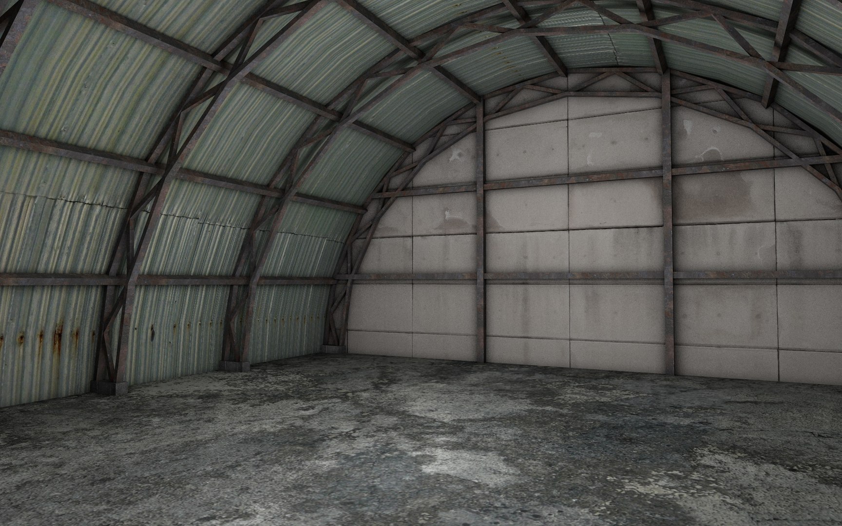 3D small warehouse model - TurboSquid 1348327