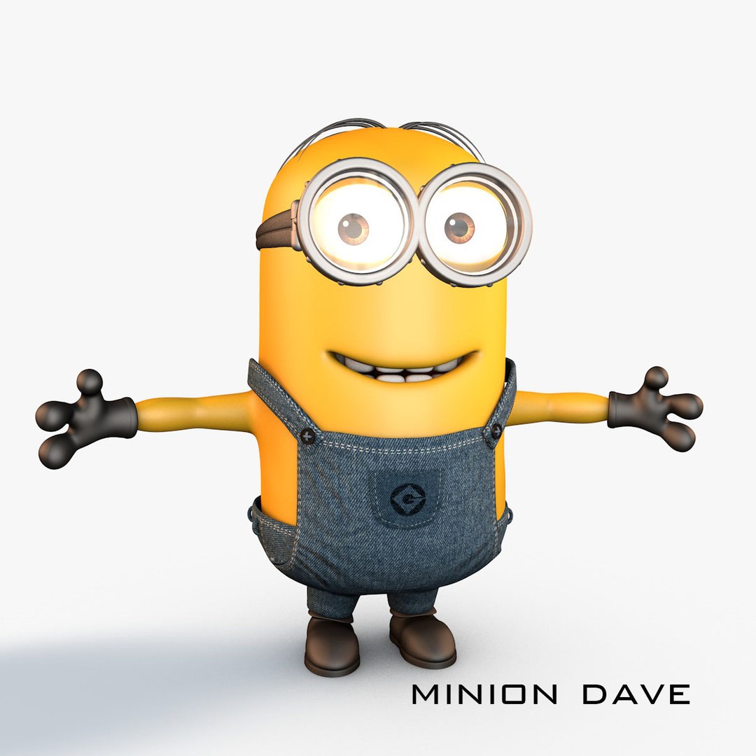 minions despicable 3d c4d