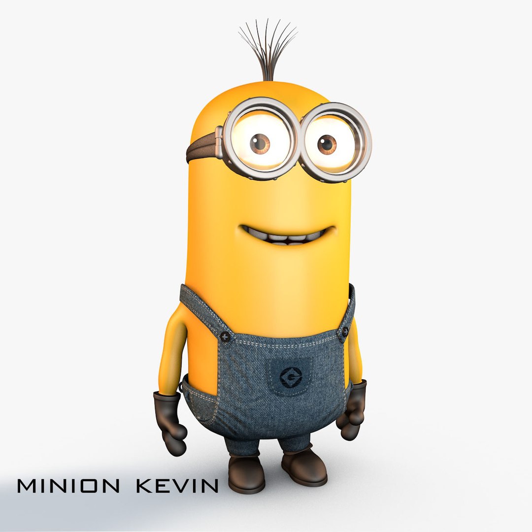 minions despicable 3d c4d
