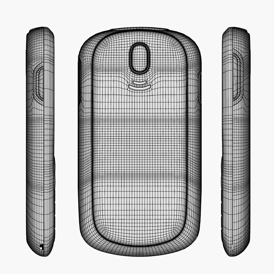 3d Model Alcatel Ot-813 Duos Cell Phone