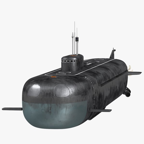 modelo 3d Submarine Belgorod K-329 OSCAR II Rigged - TurboSquid 2016292