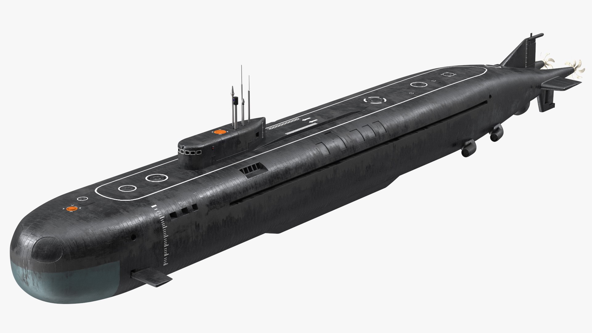 Submarine Belgorod K-329 OSCAR II Rigged 3D model - TurboSquid 2016292