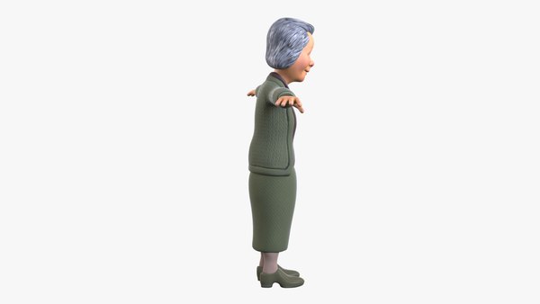 Granny Character 3D model - TurboSquid 1907740