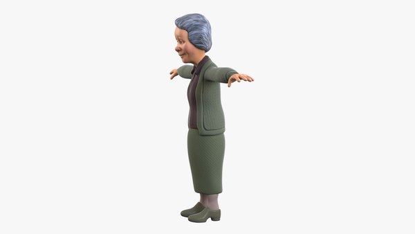Granny Character 3D model - TurboSquid 1907740