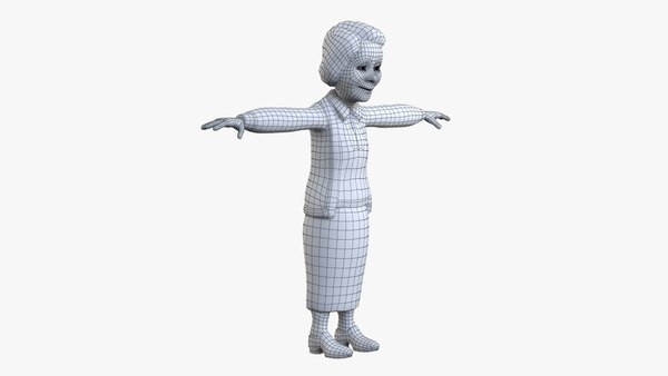 Granny Character 3D model - TurboSquid 1907740