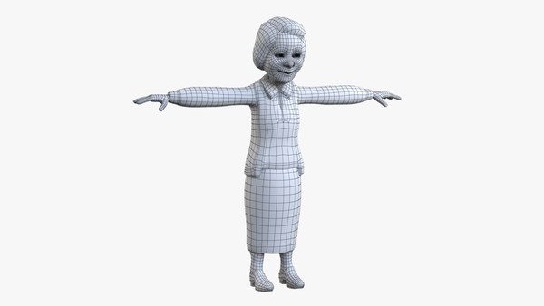 Granny Character 3D model - TurboSquid 1907740