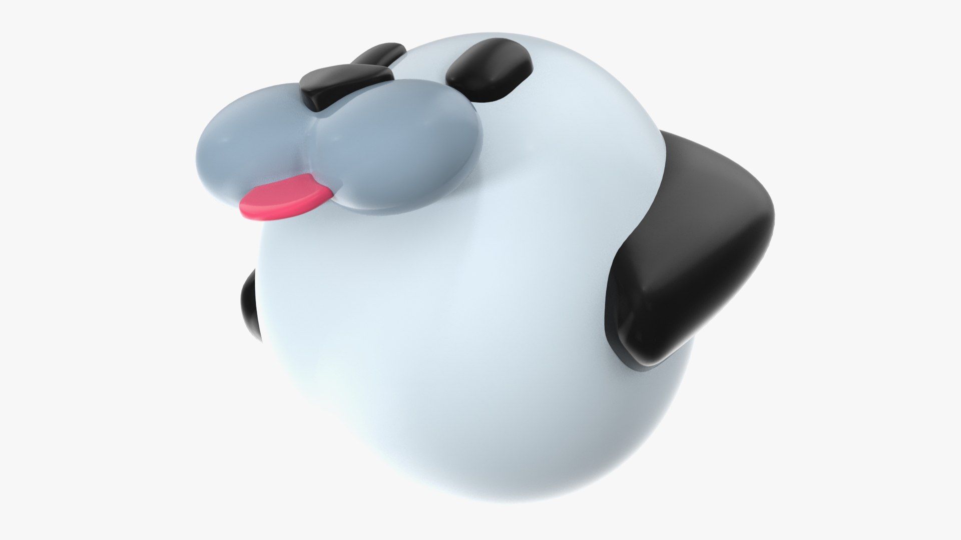 Dog Face Emoji 3D - TurboSquid 1870624