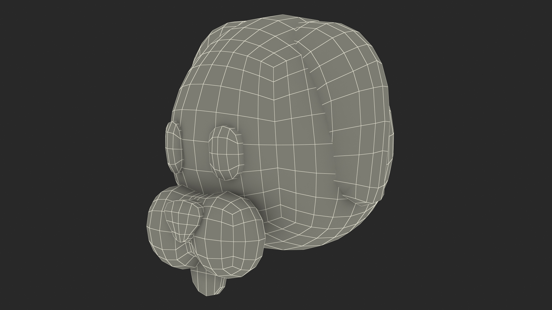 Dog Face Emoji 3D - TurboSquid 1870624