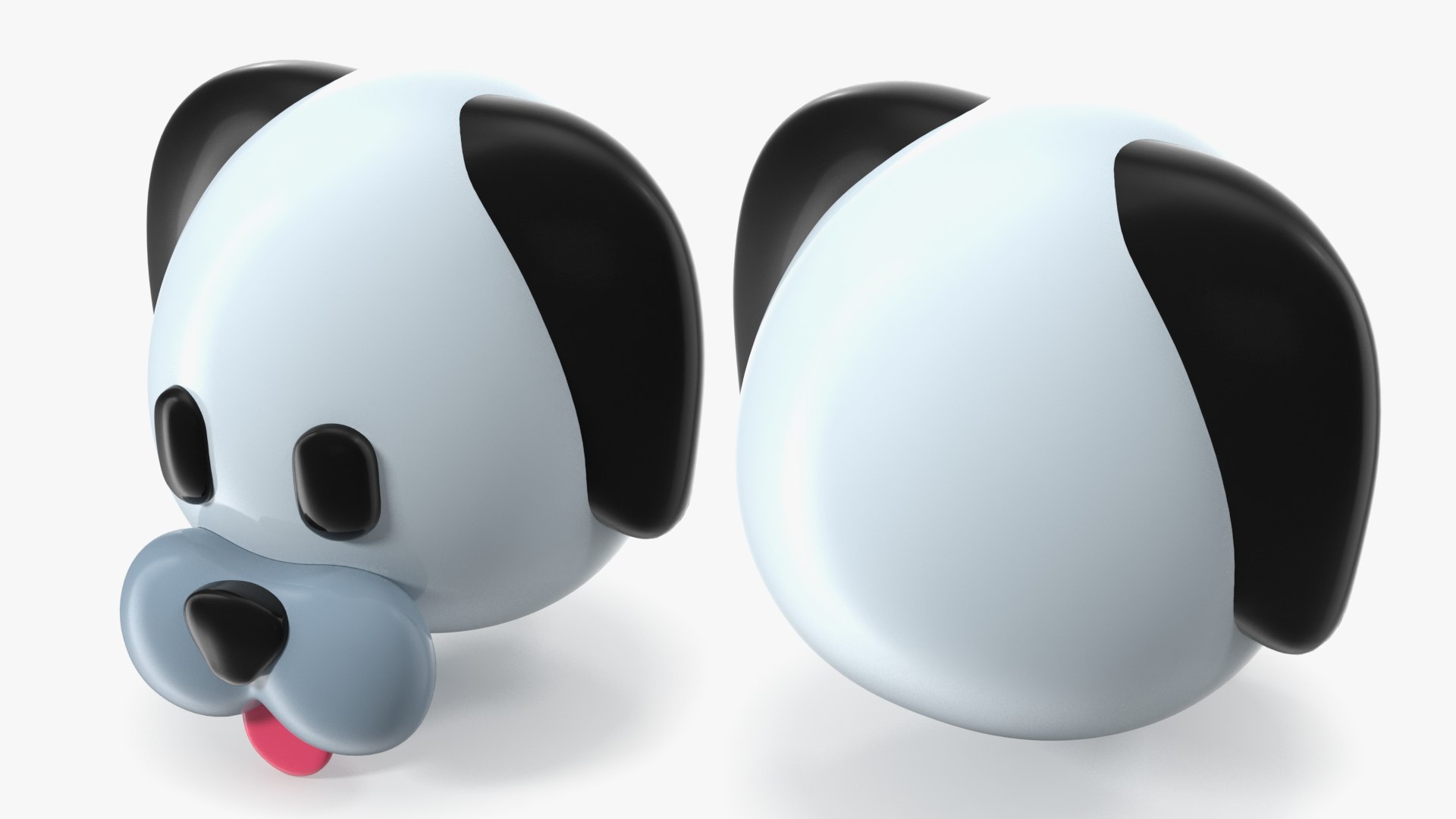 Dog Face Emoji 3D - TurboSquid 1870624