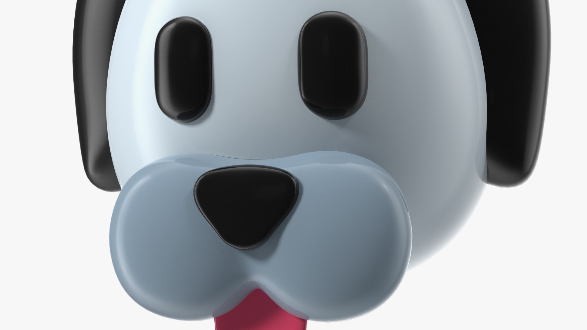 Dog Face Emoji 3D - TurboSquid 1870624
