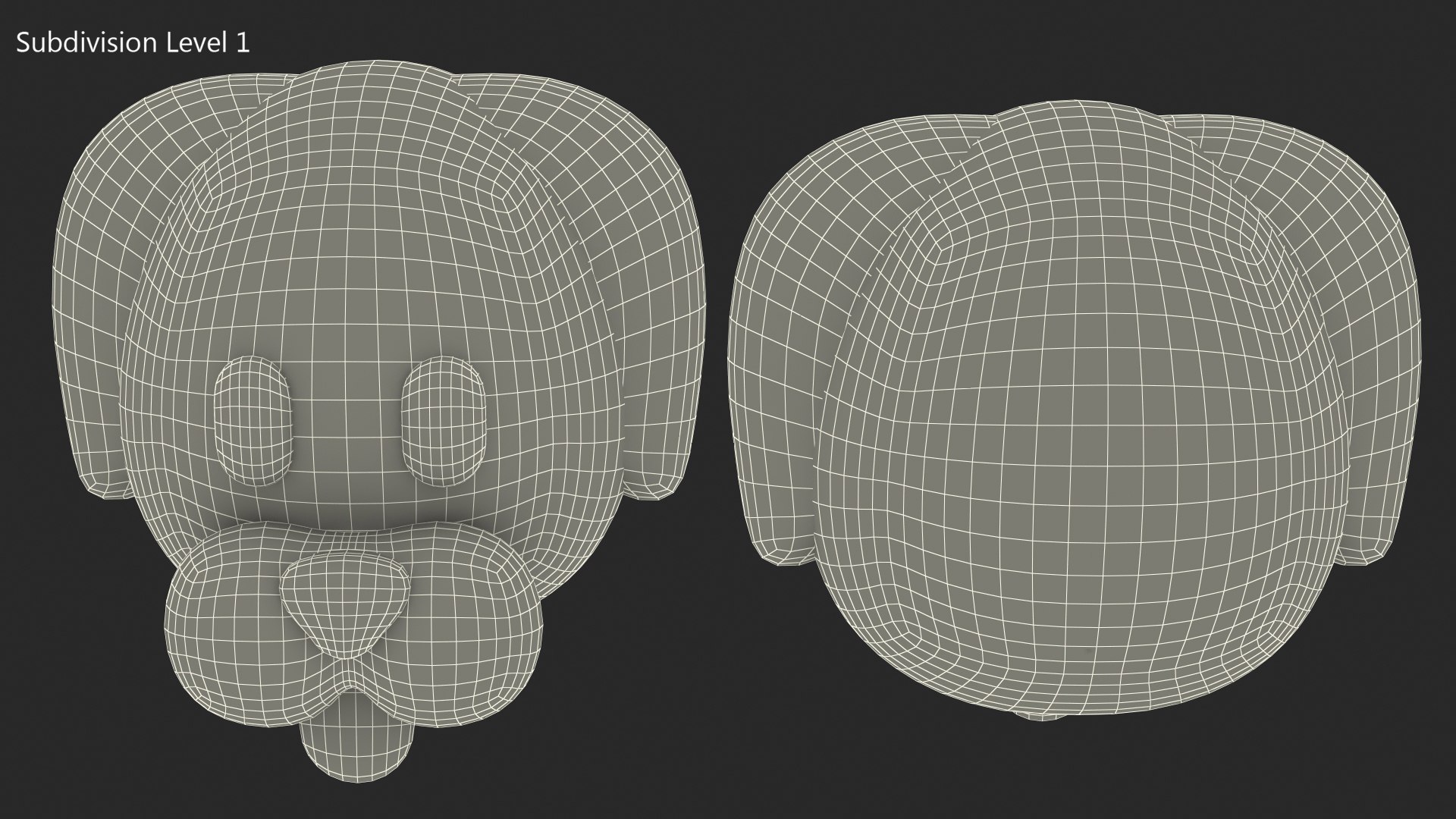 Dog Face Emoji 3D - TurboSquid 1870624