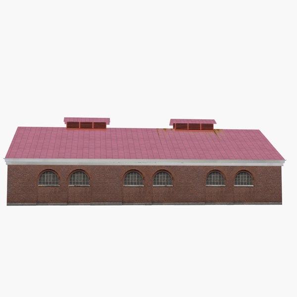 3d model of old store building