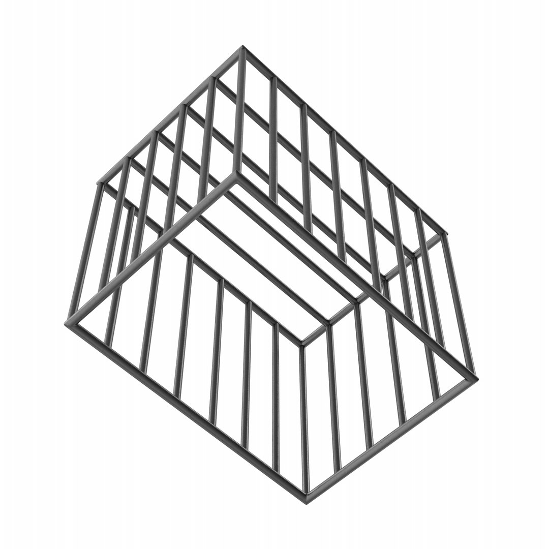 3D Metal Cage Model - TurboSquid 2159757