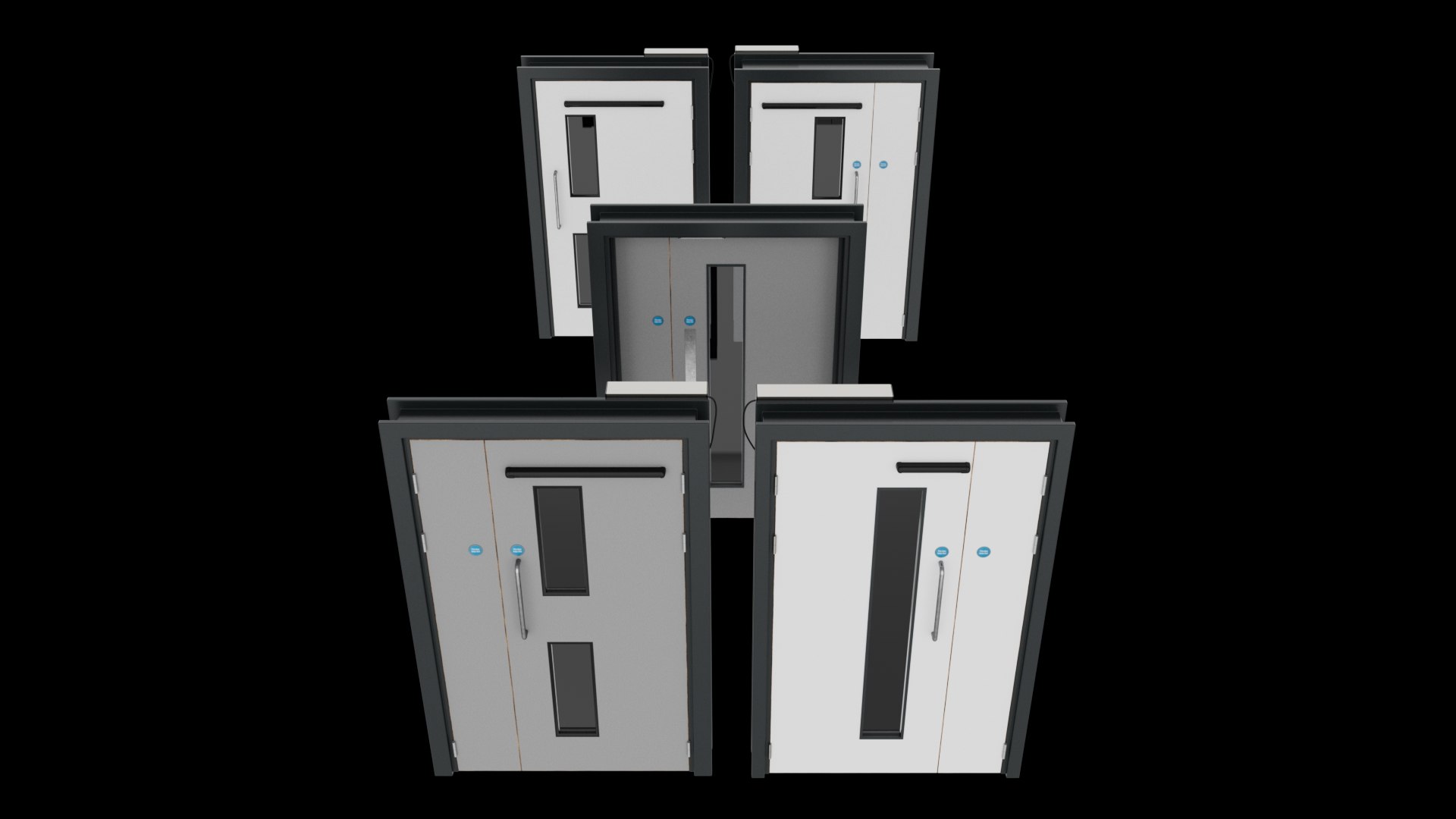 Doors Pack 1 3D Model - TurboSquid 2121462