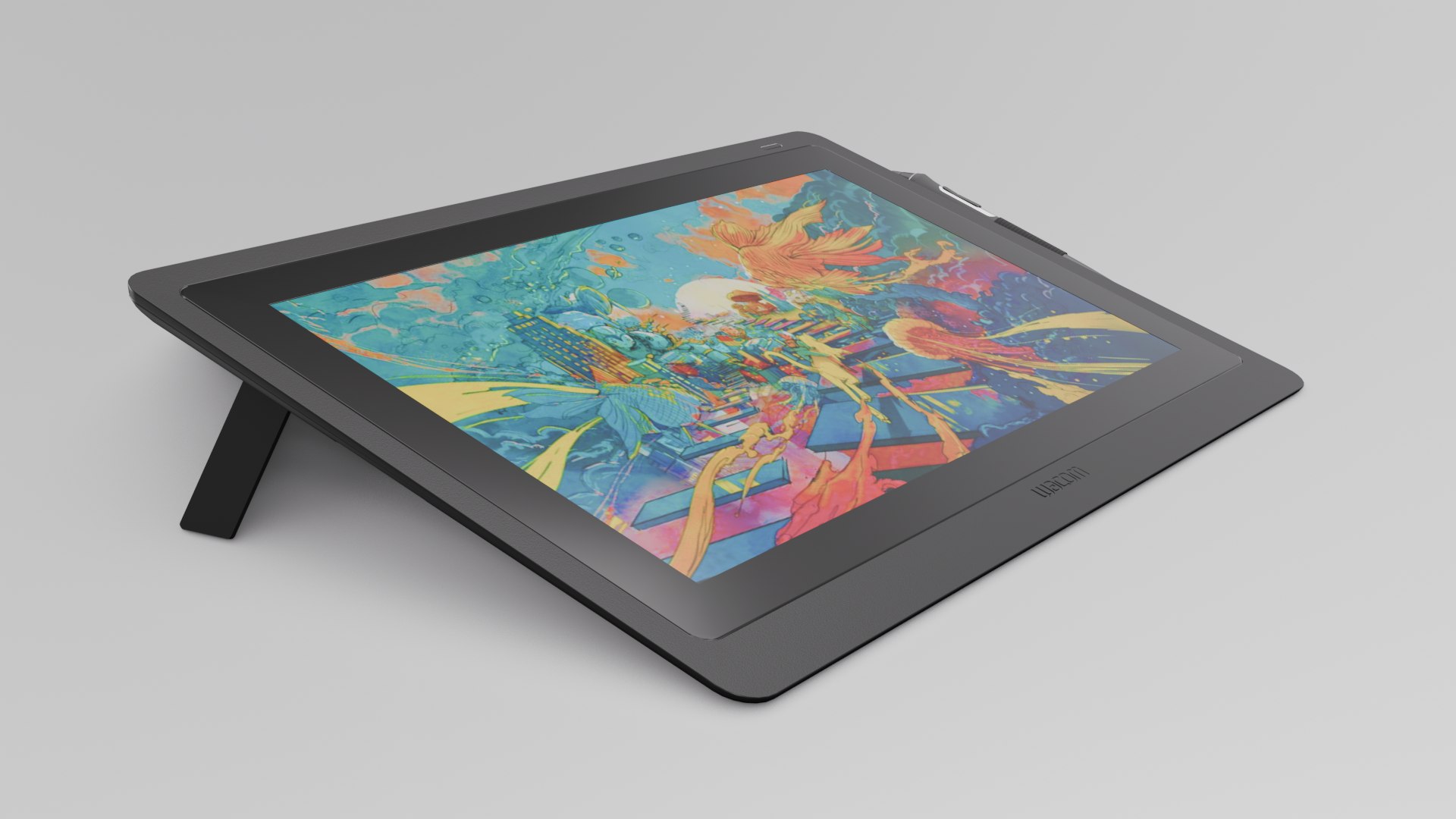 Wacom Cintiq 16 Inch Model - TurboSquid 2291570
