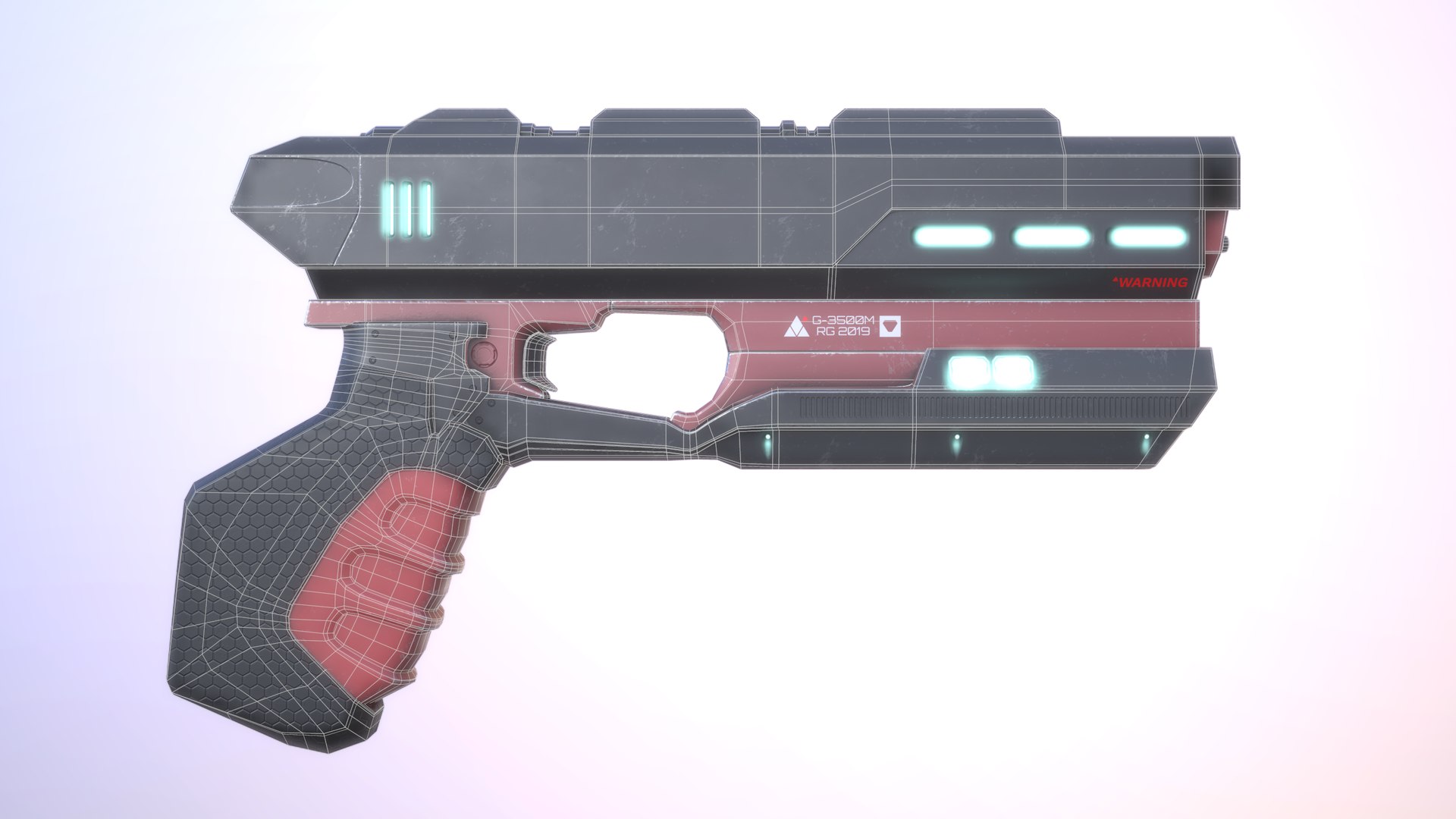 Weapons 2 gun sets 3D model - TurboSquid 1428815