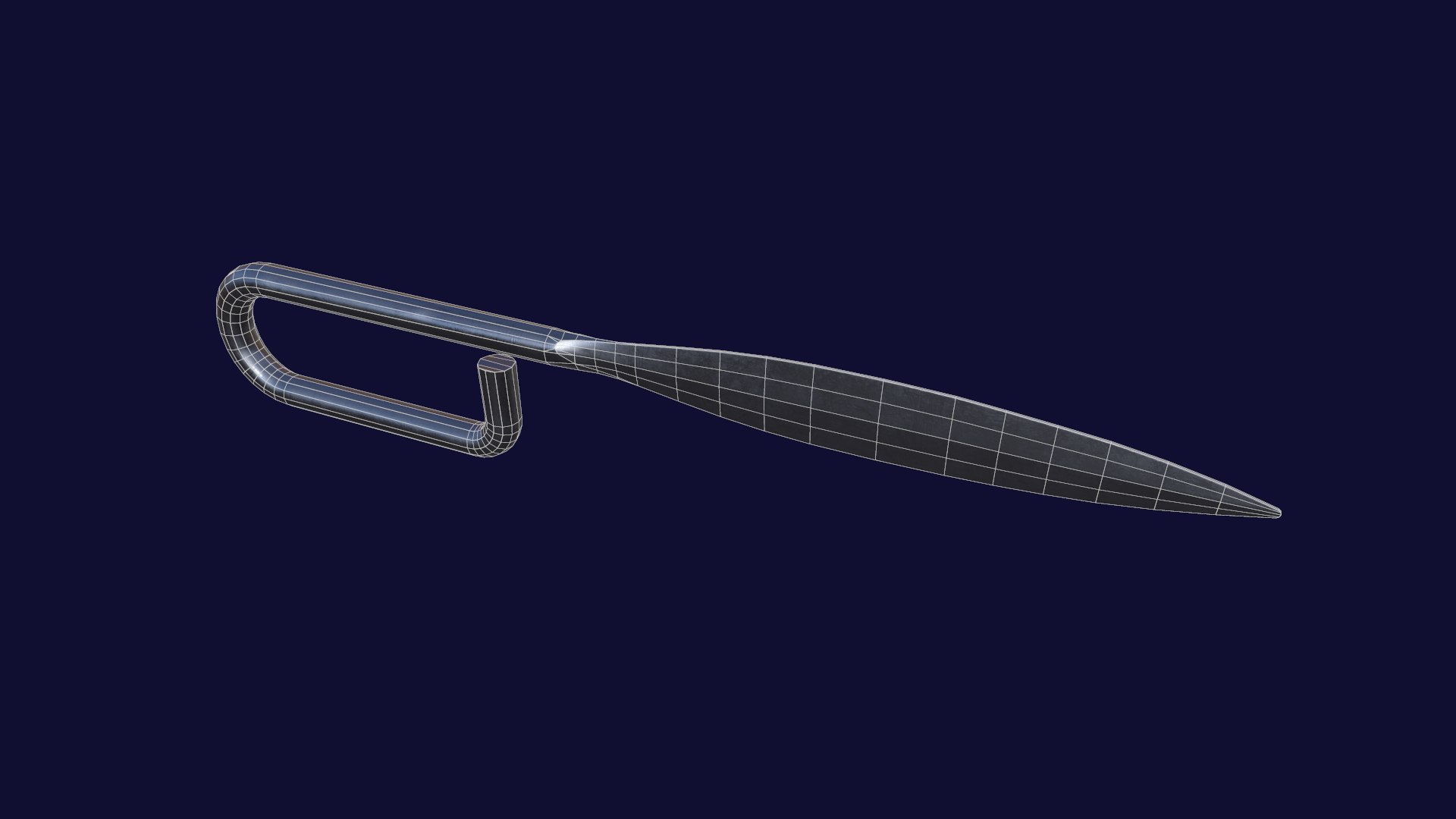 French Nail Trench Knife Original Version 3D - TurboSquid 1939915