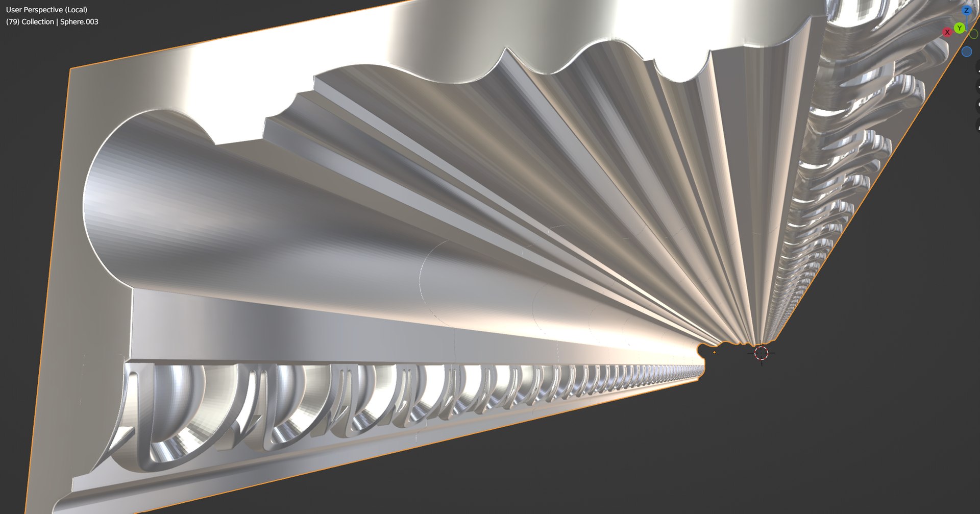 3D model ceiling moulding - TurboSquid 1956663
