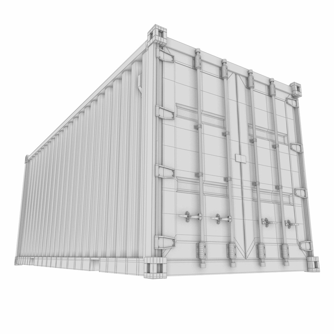 3D Model Shipping Container Msc - TurboSquid 1493623